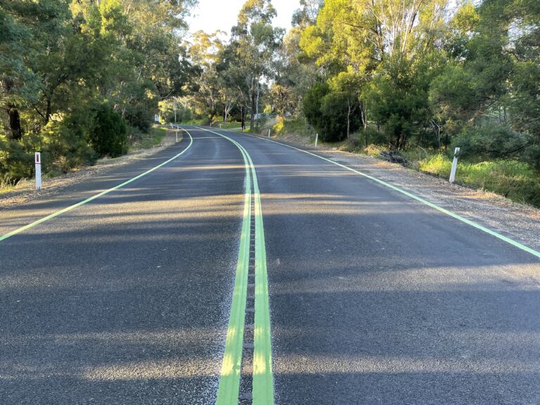 Photoluminescent Linemarking - Smarterlite